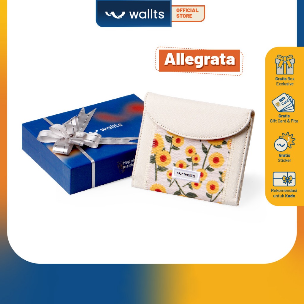 Jual Wallts Allegrata Moonrise - Dompet Lipat Wanita | Shopee Indonesia
