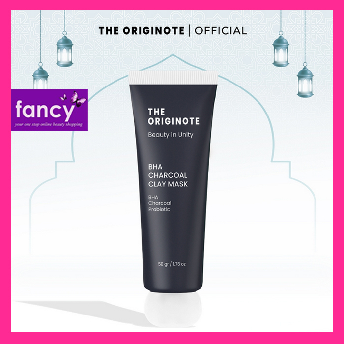 Jual The Originote BHA CHARCOAL Clay Mask 50 gr Masker Wajah Eksfoliasi ...