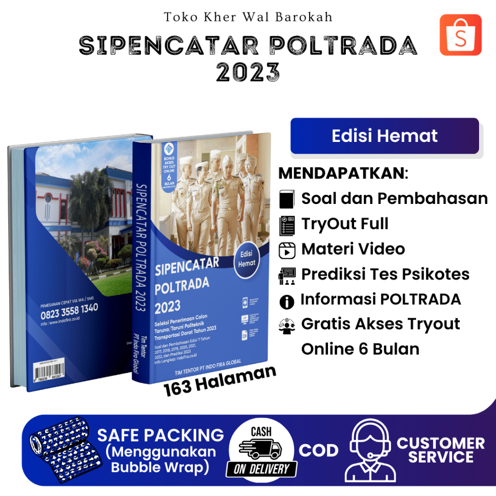 Jual TERHEMAT! Buku TERBARU SIPENCATAR POLTRADA 2024 (Edisi Hemat) Soal ...