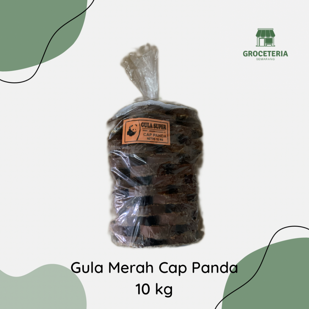 Jual GULA MERAH/GULA AREN/GULA JAWA CAP PANDA 10KG | Shopee Indonesia