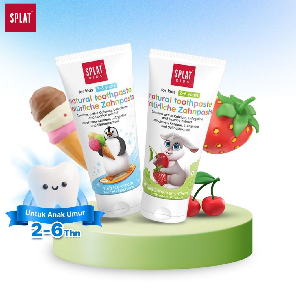 Jual SPLAT Kids Series Toothpaste 50ml - Pasta Gigi Anak Rasa ...