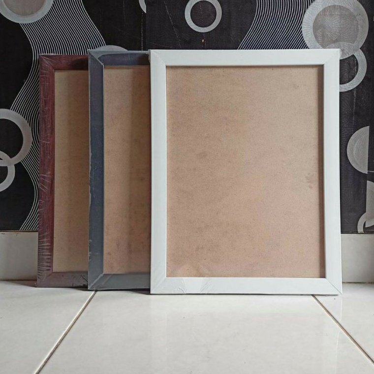 Jual Bagus Banget Bingkai foto 4x6 minimalis Tanpa Kaca Hitam Putih ...
