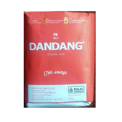Jual TEH TUBRUK 40 GR DANDANG BIRU POCI KUNING CAP BOTOL HIJAU SINTREN ...