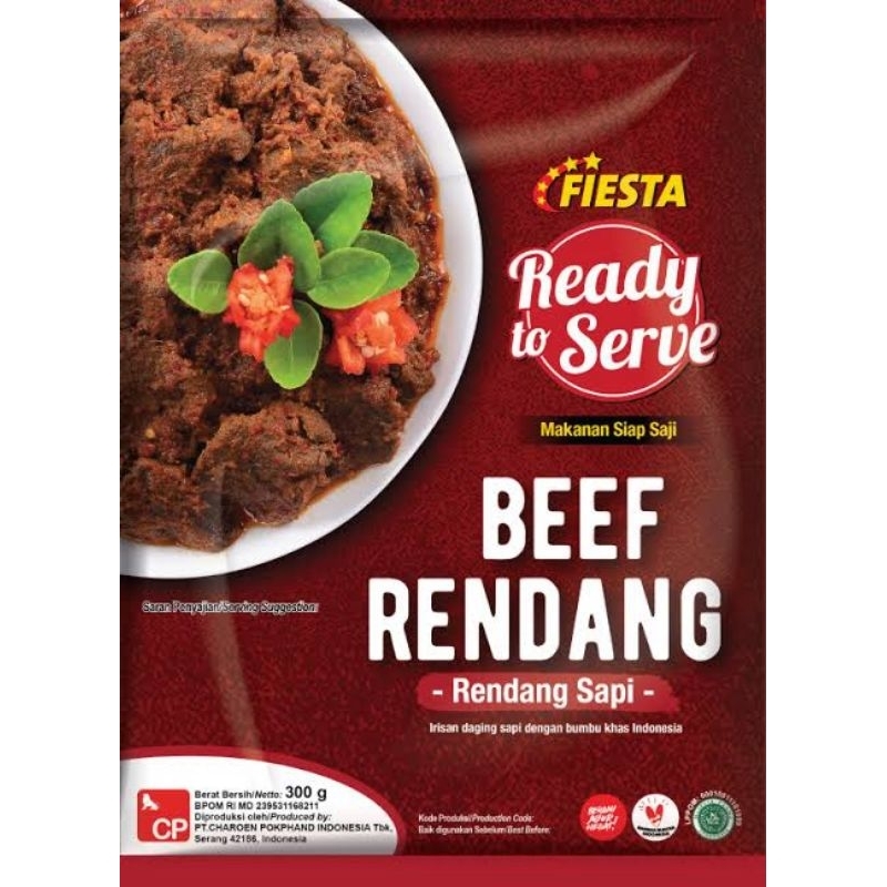 Jual Fiesta Beef Rendang 300gr (ready to serve) | Shopee Indonesia