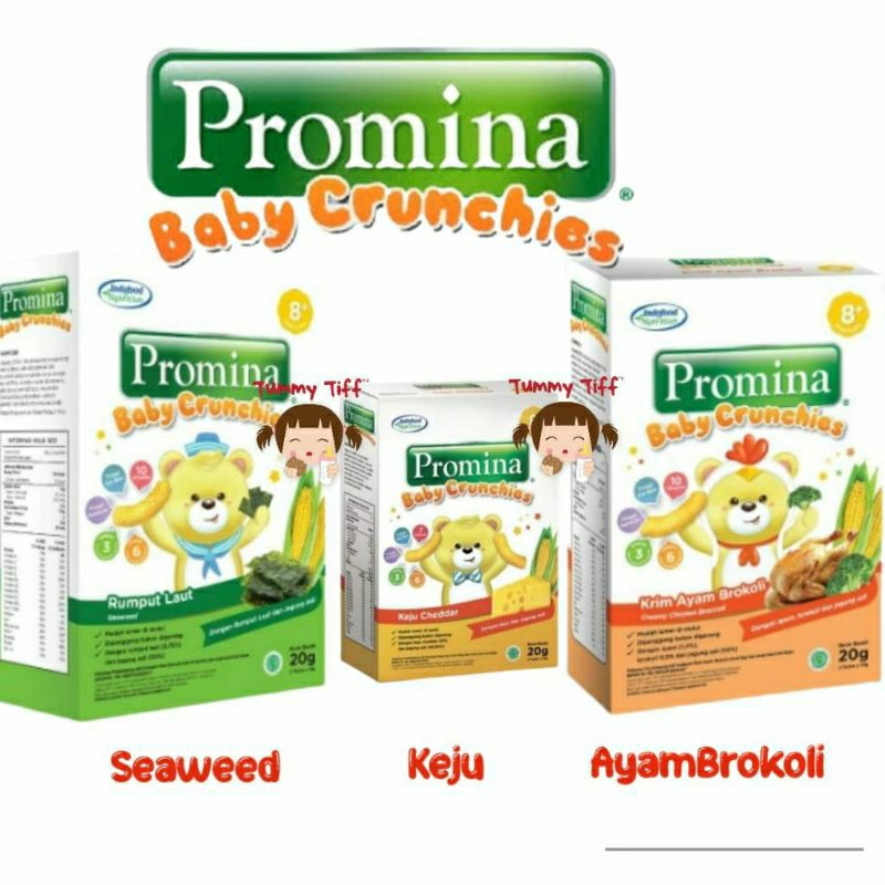 Jual Promina Baby crunchies 20 gr, SNACK BAYI, CEMILAN BAYI PROMINA ...