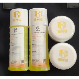 Jual BMG BRIGHTENING LOTION BUNDLING BODY CREAM BMG PAKET CEPET PUTIH ...