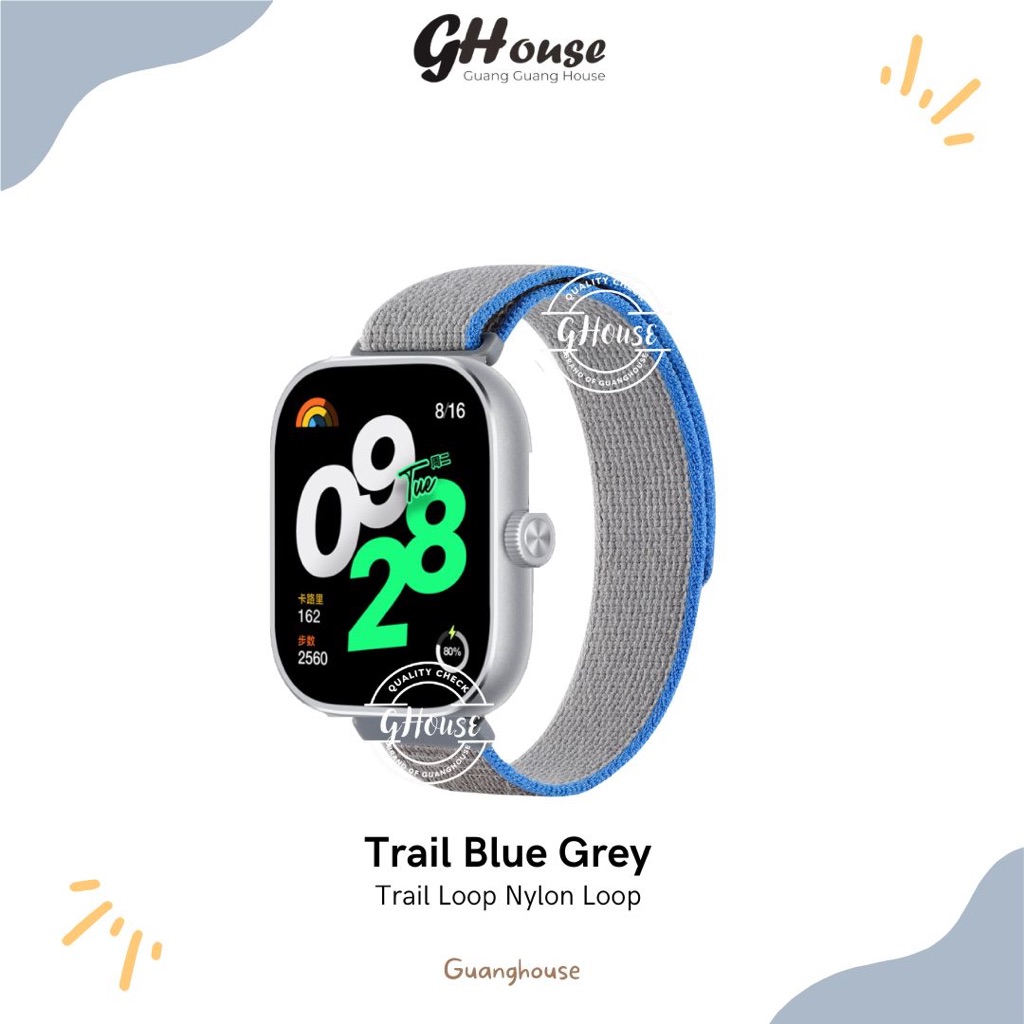 Jual Strap Redmi Watch 4 Nilon Loop Tali Jam Xiaomi Smartband 8 PRO Redmi Watch 4 Strap ...