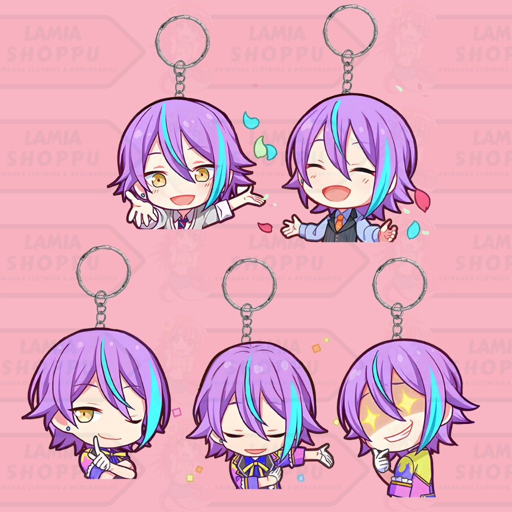 Jual Gantungan Kunci Project Sekai Rui Chibi | Ganci Kamishiro Rui Chibi | Gantungan HP Rui ...
