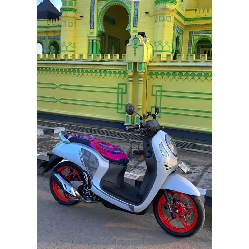 Jual STRIPING STICKER SCOOPY 2021-2023 TRANSPARAN DESIGN SCOOPY CUSTOM ...