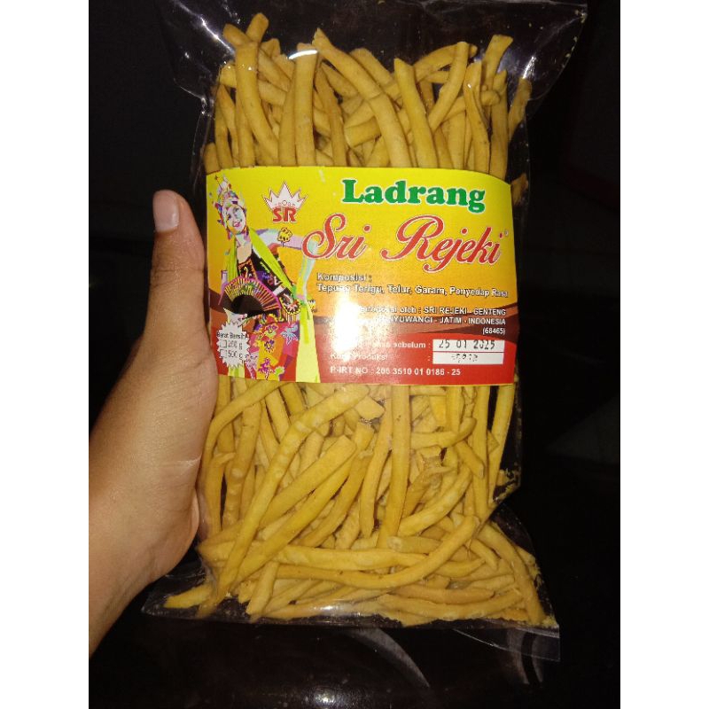 Jual Ladrang Sri Rejeki Original dan Tela Ungu 250 gram Oleh - Oleh ...