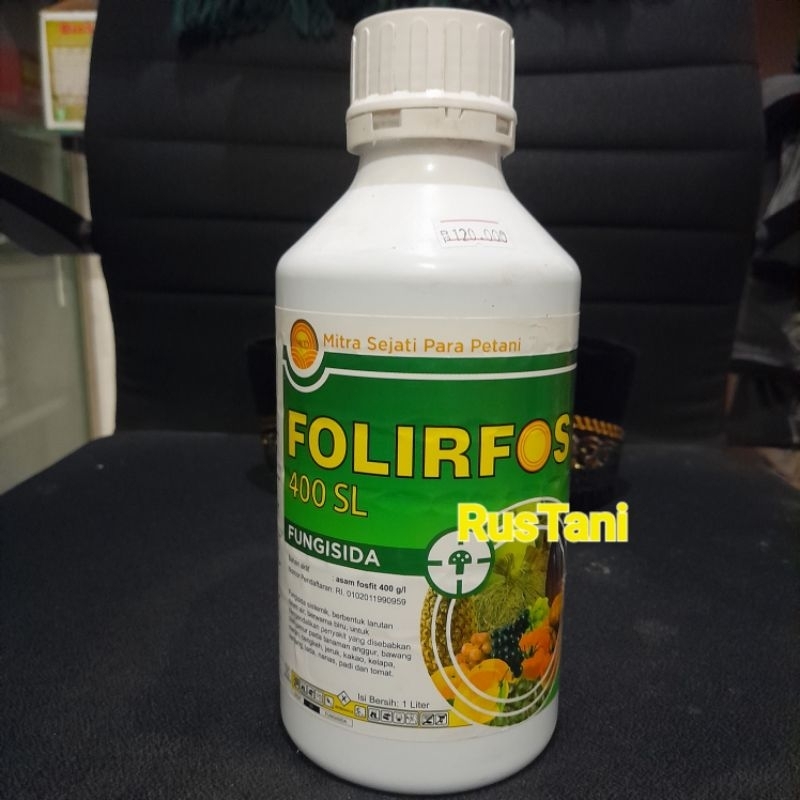 Jual Fungisida FOLIRFOS 400SL 1Lt Bahan aktif : asam fosfit 400g/l ...
