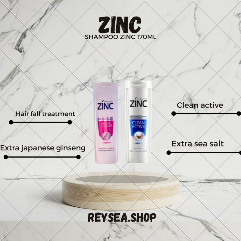 Jual ZINC - SHAMPOO 170 ML | Shopee Indonesia