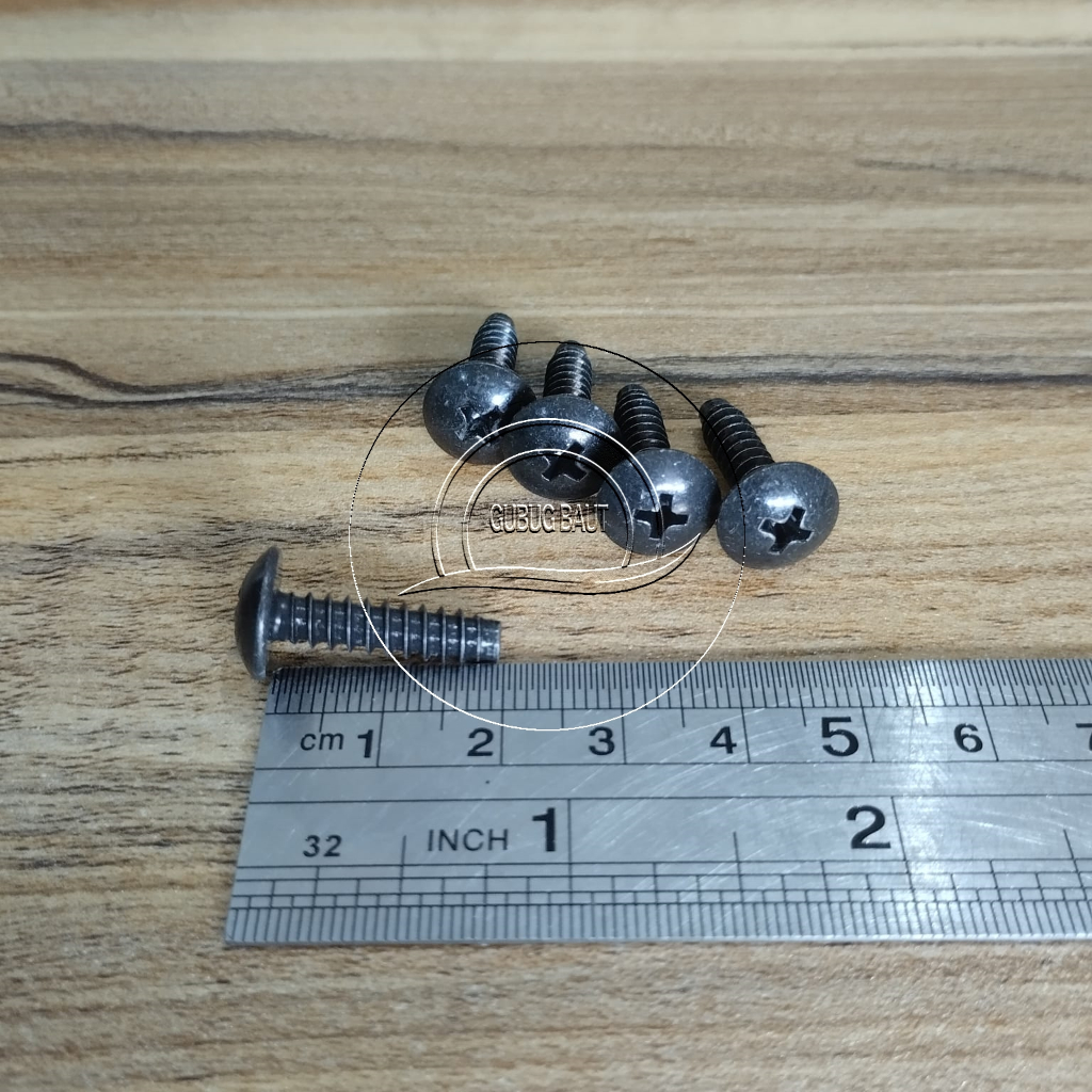 Jual BAUT FILTER 5X20 5 X 20 M5X20 M5 X 20 PANJANG 2CM MATIC MOTOR ...