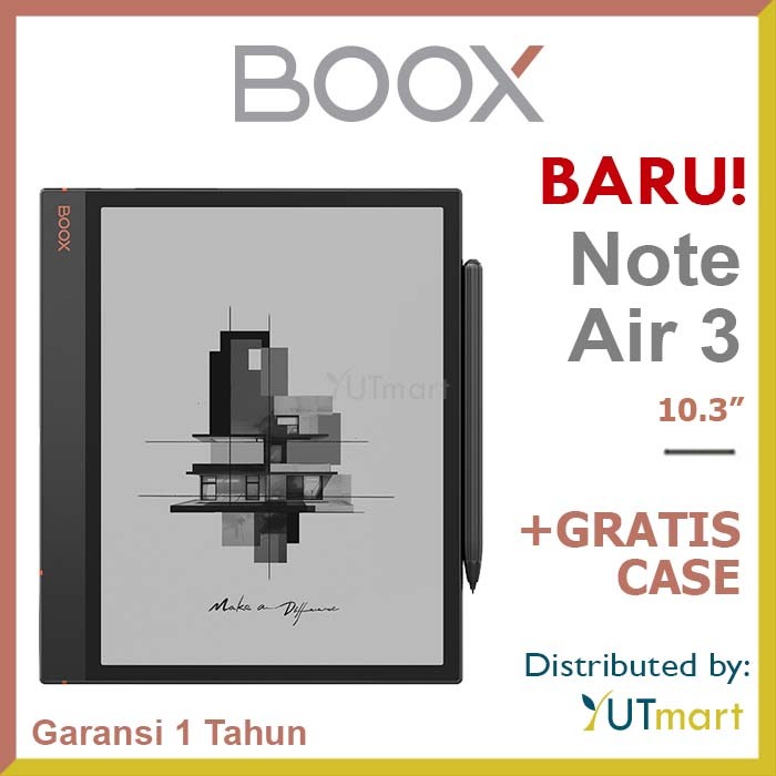 Jual ONYX BOOX Note Air 3 10.3 Inch Octa-Core Processor Monochrome Android 12 Eink Tablet with ...