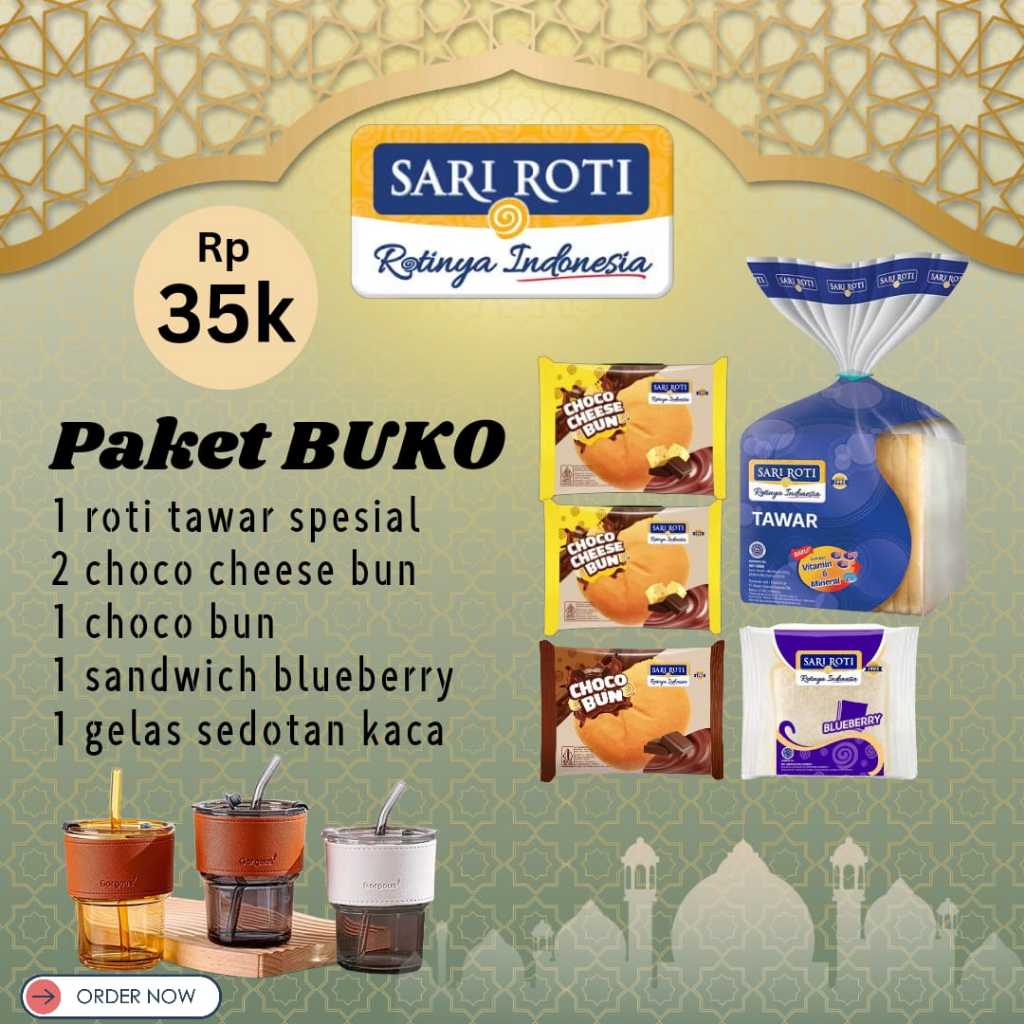 Jual SARI ROTI PAKET BUKO & SAHUR | Shopee Indonesia
