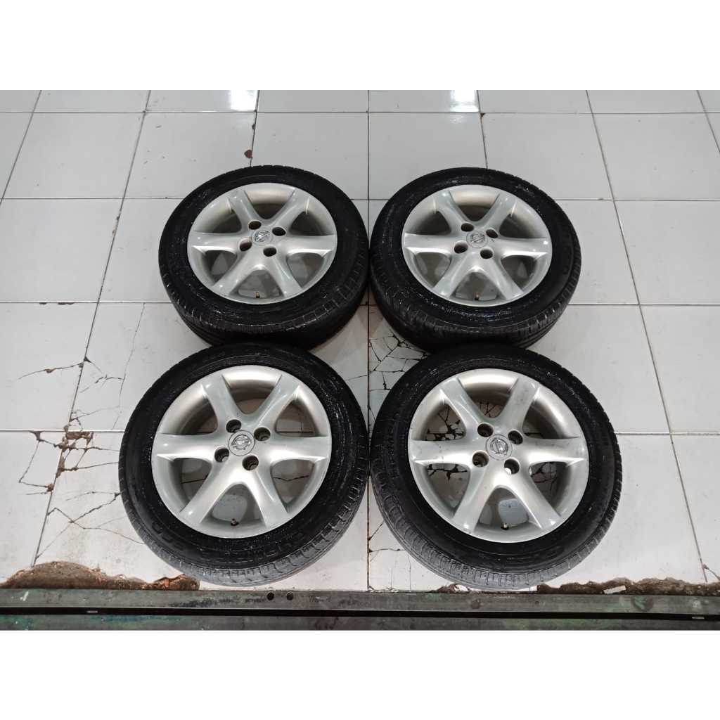Jual Velg Original Mobil Toyota Altis Ring 15 Pcd 4x100 Ban 185 60 R15 PNP Vios Sigra Calya ...