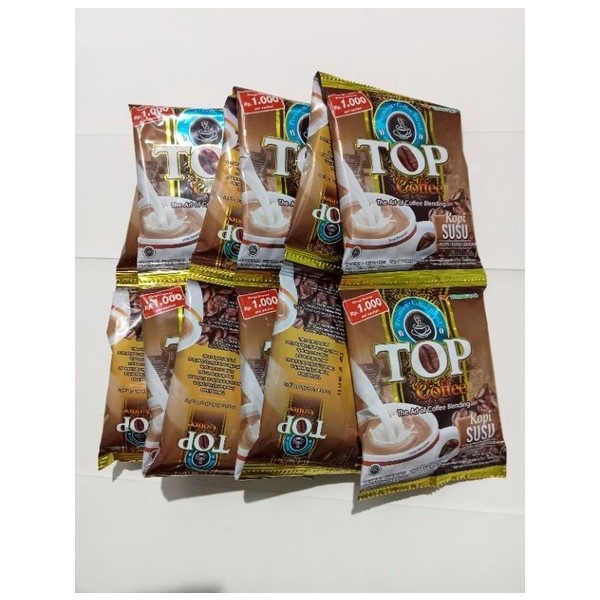 Jual TOP COFFEE Kopi Susu 31gr Renceng Isi 12 Sachet | Shopee Indonesia