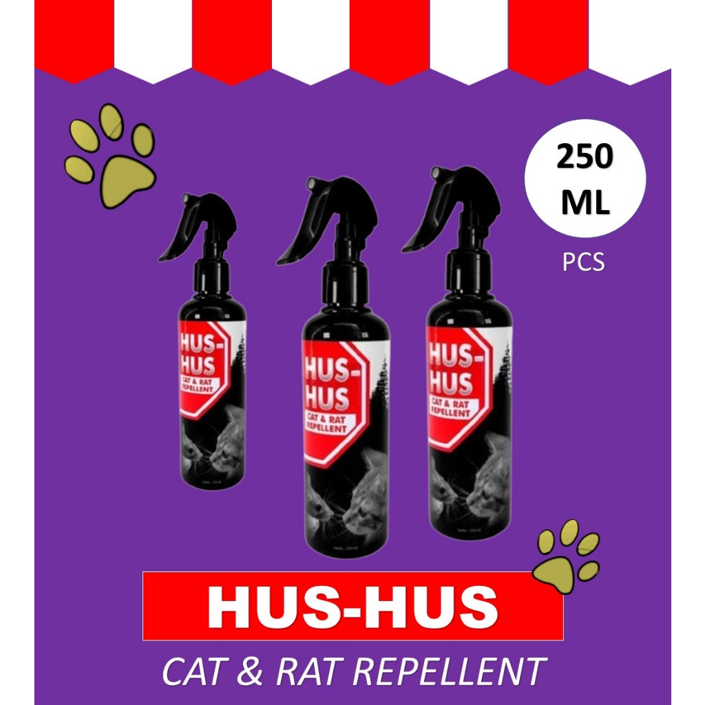 Jual HUS HUS Spray Anti Kucing Buang Kotoran Pipis Sembarangan Pengusir ...