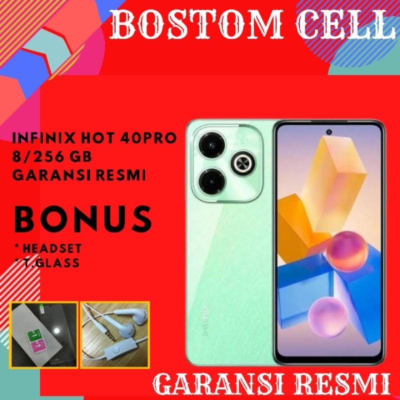 Jual INFINIX HOT 40PRO 8/256GB GARANSI RESMI | Shopee Indonesia