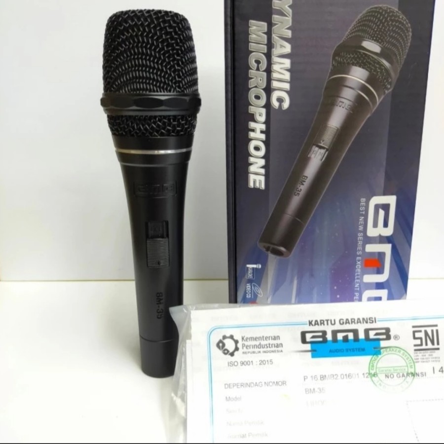 Jual Mic Kabel Bmb Bm 35 Mic bmb bm 35 microphone kabel garansi 1 tahun ...