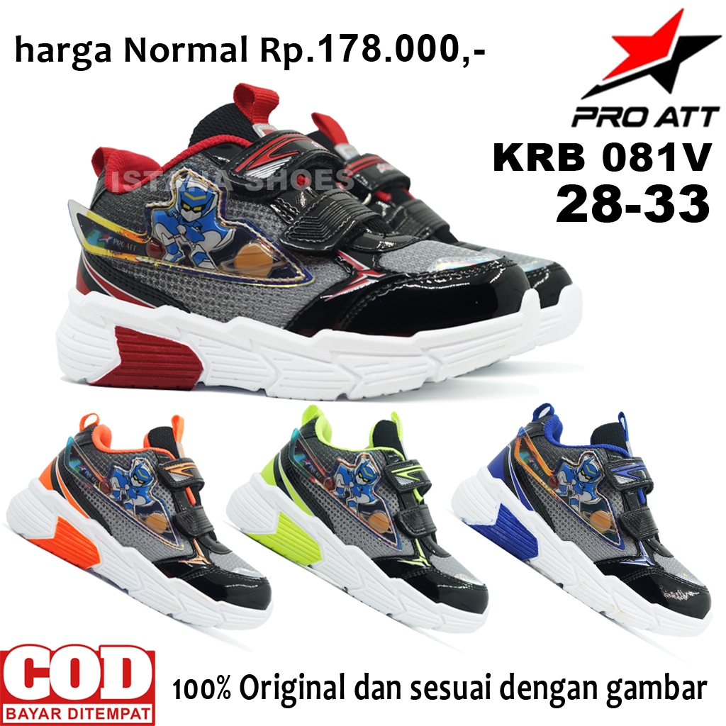 Jual Sepatu Sekolah Anak Laki Laki PAUD, TK, SD - Sepatu Sport Running ...
