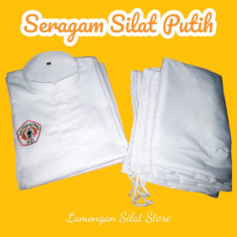 Jual SERAGAM PENCAK SILAT PUTIH | Shopee Indonesia