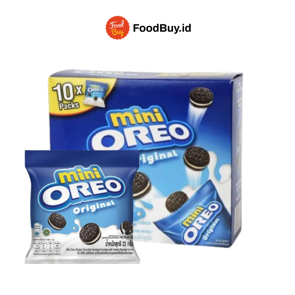 Jual Paket 1 Pack - Mini Oreo Original 20,4 gr (10 pcs) | Shopee Indonesia