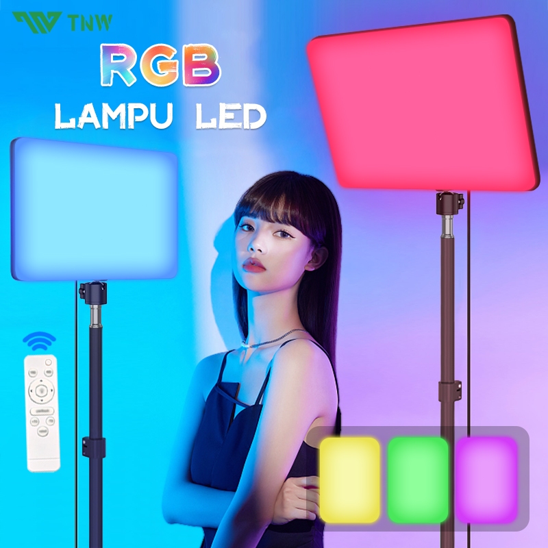Jual TNW Lampu RGB Lampu Foto Led RGB Lampu Lighting HP Kamera Lighting ...