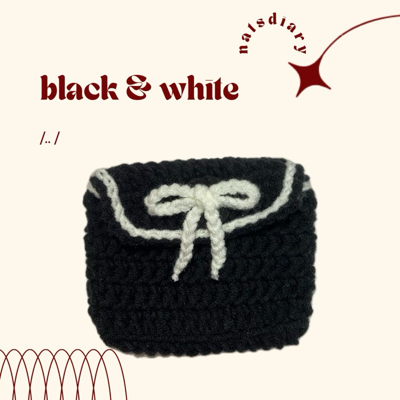 Jual (PO) RIBBON CROCHET POUCH || POUCH SERBAGUNA || DIGICAM MINI CASE ...