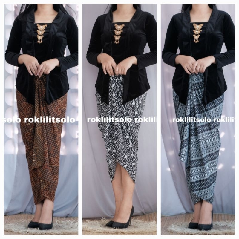 Jual ROK LILIT BATIK FREE GESPER | JARIK LILIT BATIK MODERN | ROK BATIK ...