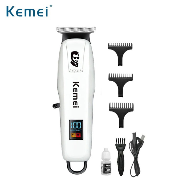 Jual KEMEI KM PG232 Alat Cukur Rambut Professional Rechargeable Electric Hair Clipper Cordless ...