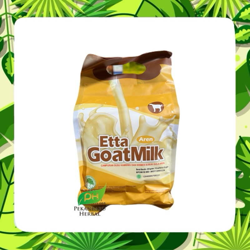 Jual Susu Kambing Ettawa Etta Goat Milk EGM Aren HNI HPAI 10 Sachet | Shopee Indonesia