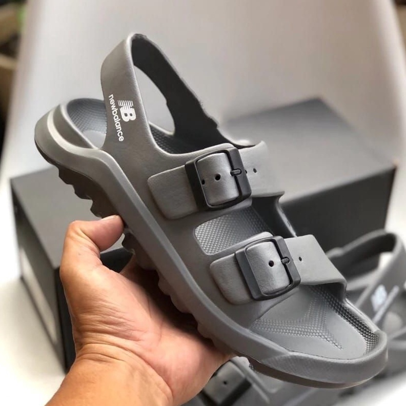 Jual Original Sandal Slide Slop New Balance Doble Strap Originall ...