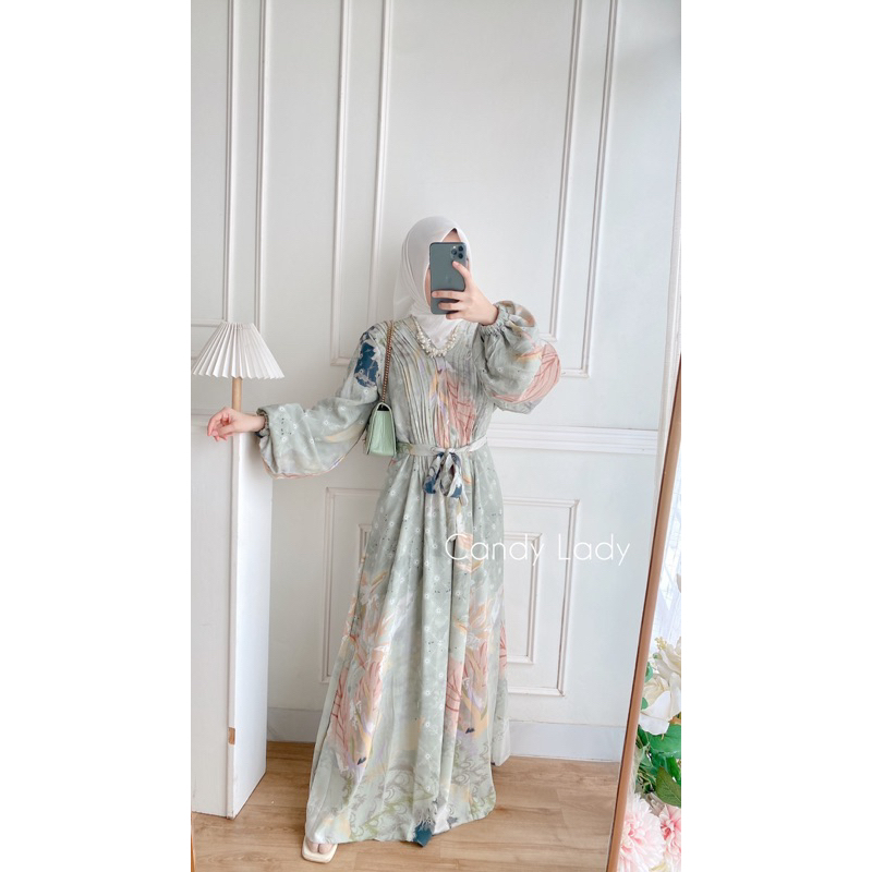 Jual CANDY LADY Anaya Kaftan Motif Wanita Terbaru | Shopee Indonesia