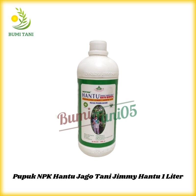 Jual Pupuk NPK Hantu Jago Tani 1 Liter Pupuk Hormon Fase Generatif ...