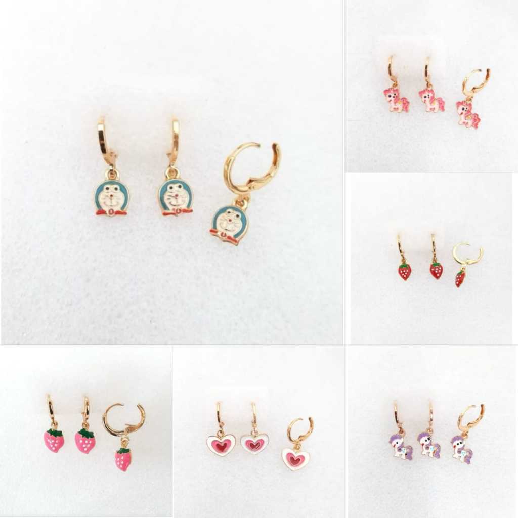 Jual anting anak karakter xuping AA02 | Shopee Indonesia