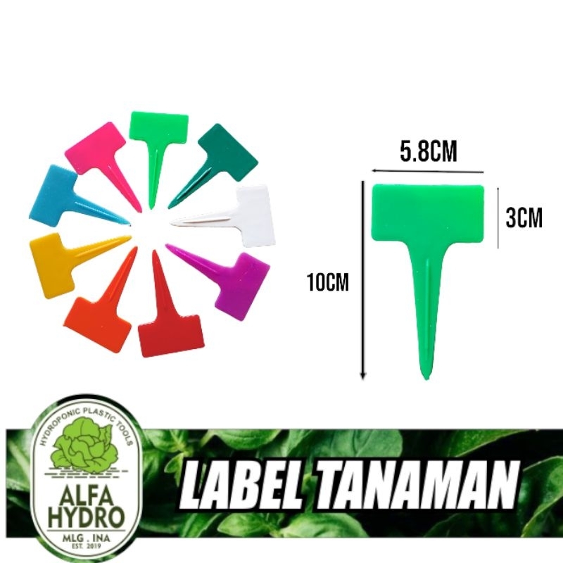 Jual PENANDA TANAMAN - Label Tanaman - Plant Label - Papan Tanaman jika ada warna yang tidak ...