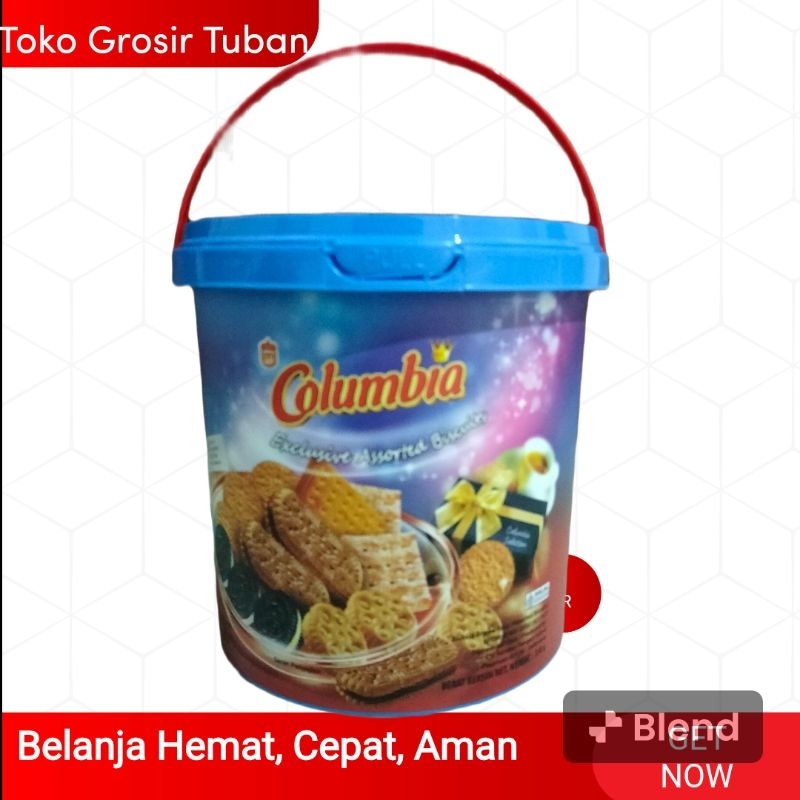 Jual COLUMBIA EXCLUSIVE ASSORTED BISCUIT BISKUIT TIMBA JAJAN LEBARAN ...