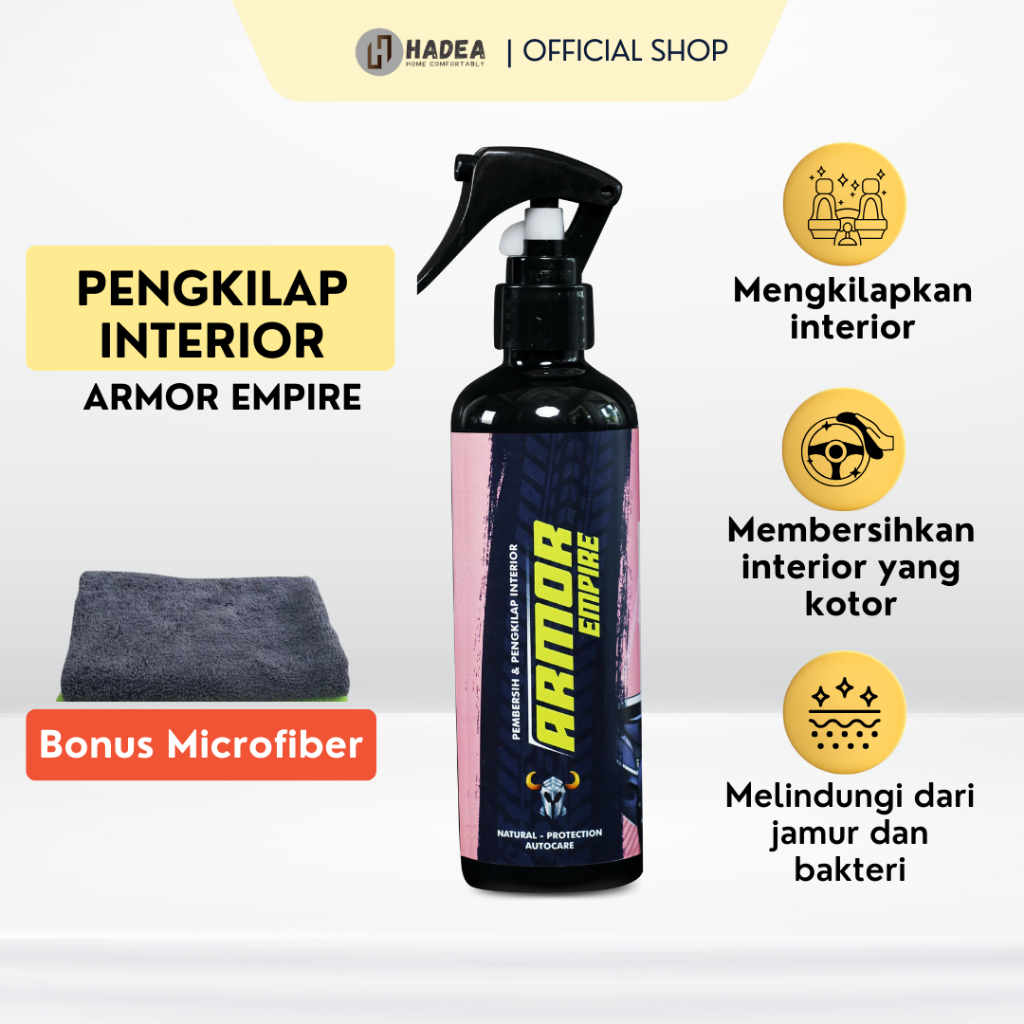 Jual ARMOR EMPIRE BY MOORMILES | PENGKILAP INTERIOR, JOK, DASHBOARD, DOORTRIM, BAHAN KULIT ...