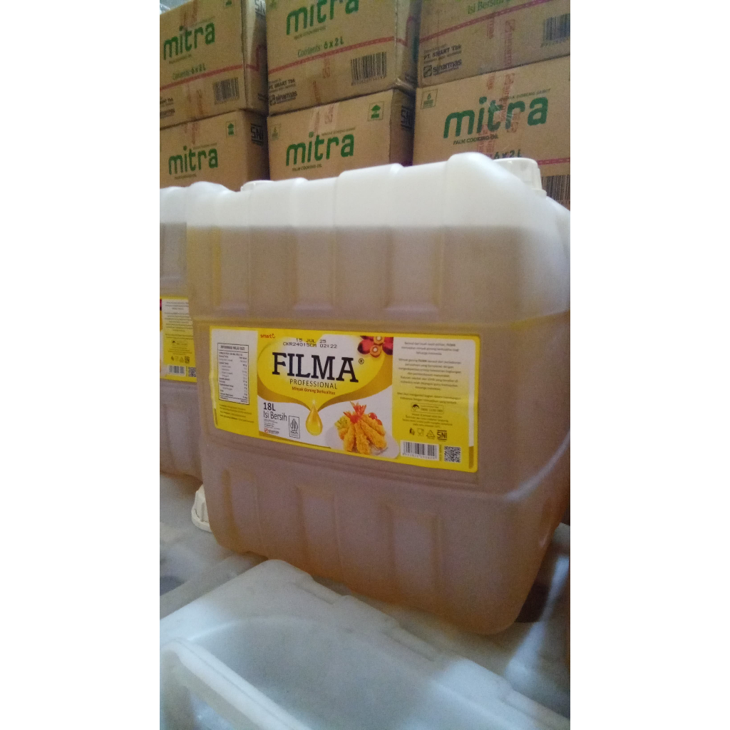 Jual MINYAK GORENG FILMA JERIGEN 18 LITER | Shopee Indonesia