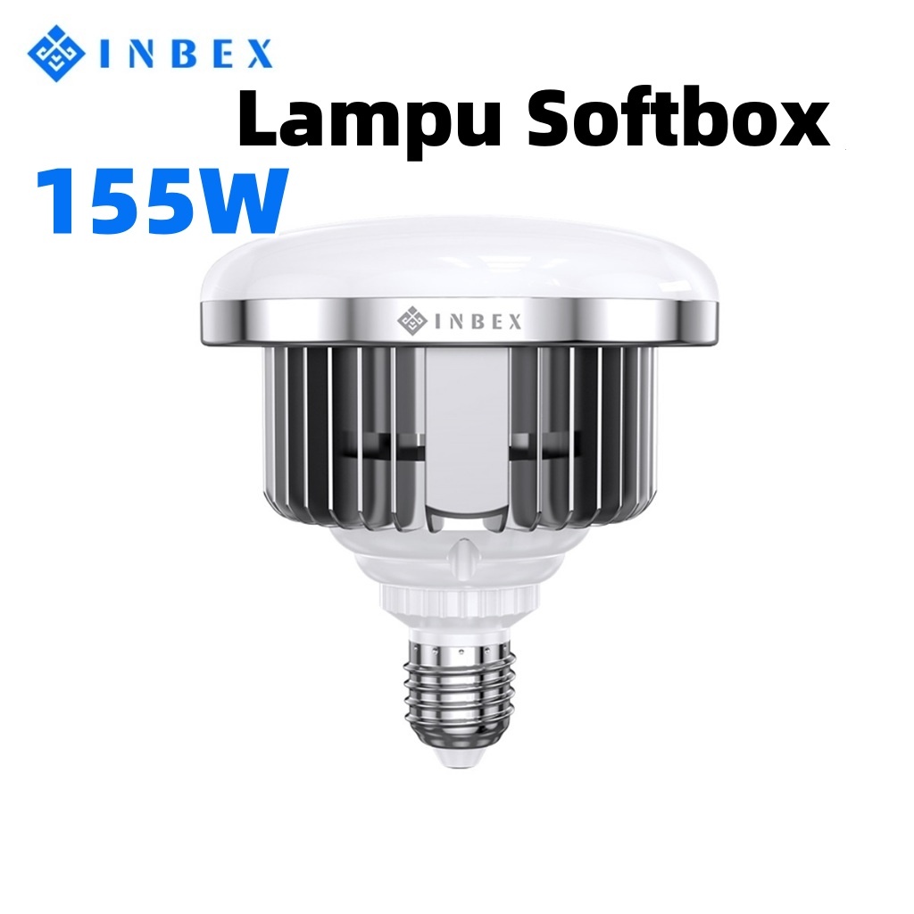 Jual INBEX Profesional Softbox Bulb LED 5500K-6000K Fotografi Cahaya ...