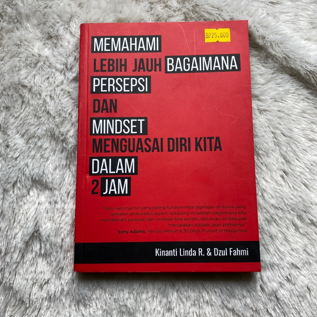 Jual MEMAHAMI LEBIH JAUH BAGAIMANA PERSEPSI DAN MINDSET MENGUASAI DIRI KITA DALAM 2 JAM | Shopee ...
