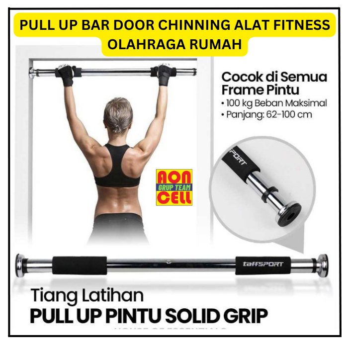 Jual Pull up Bar pull up Door Chinning Bar Iron Gym Gym alat pull up ...