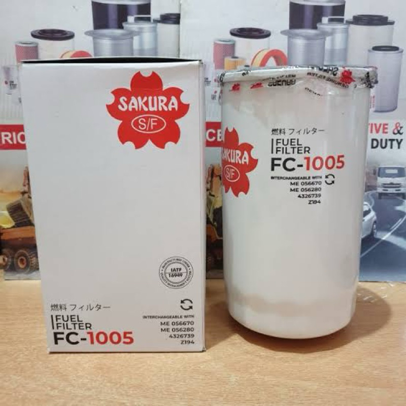 Jual Filter Solar Sakura FC-1005 (Untuk Fuso PS 190 Turbo) | Shopee ...
