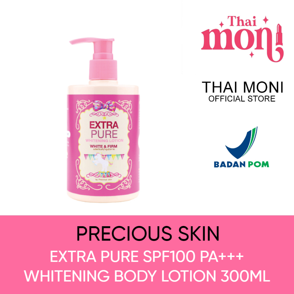 Jual Precious Skin Thailand Extra Pure SPF 100 PA++ Whitening Gluta ...