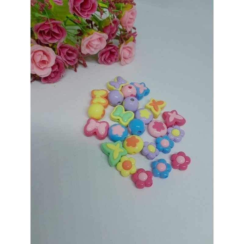 Jual Manik 2 wrna (mix wrna) | Shopee Indonesia