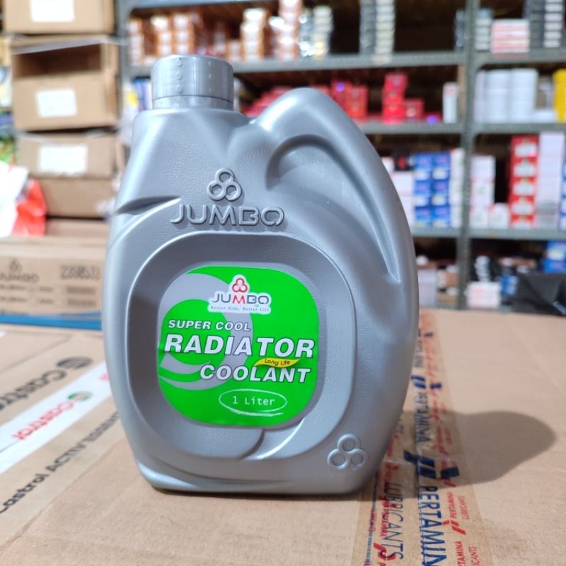 Jual Air Radiator Jumbo Radiator Coolant Warna Hijau volume 1L | Shopee ...