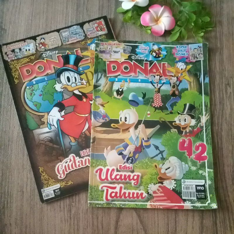 Jual Komik donal bebek warna jilid kotak preloved | Shopee Indonesia