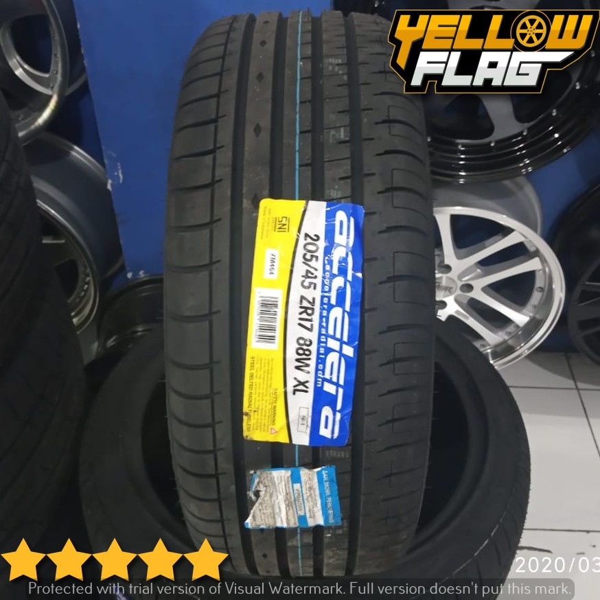 Jual Ban Mobil Ring 17 205/45 Accelera Phi-R Ukuran 205 45 R17 Tubeless ...