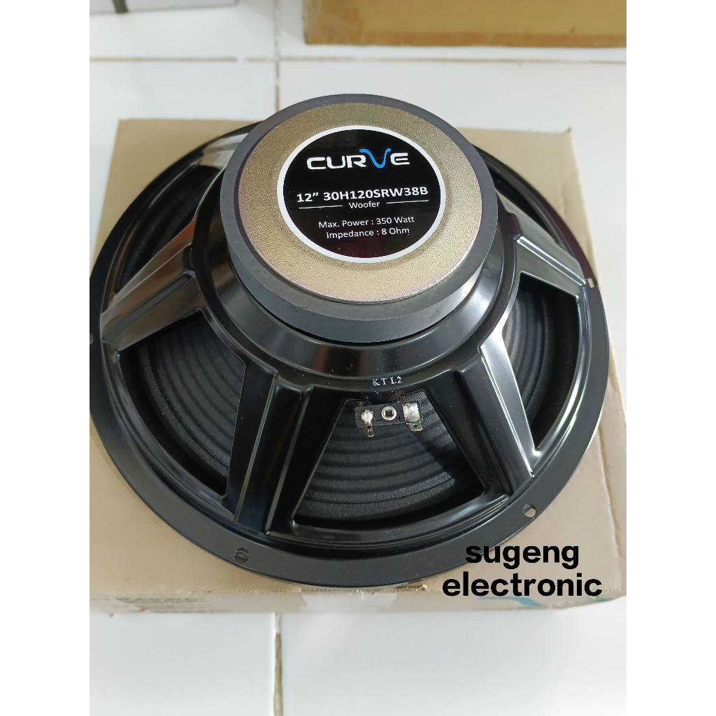 Jual Speaker 12 inch CURVE 30H120SRW38B (WOFER) | Shopee Indonesia
